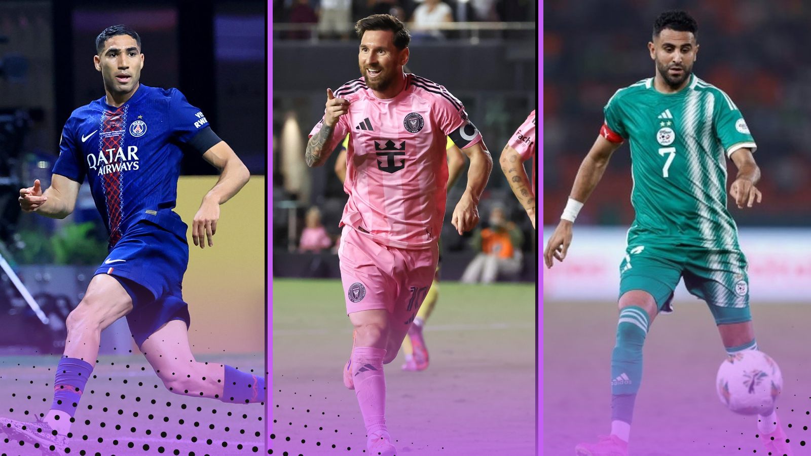 The Guti Award for the best assist of 2025: Messi, Mahrez in 10-man ...