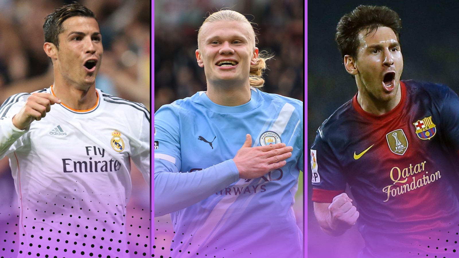 Erling Haaland beats Messi and Ronaldo in record start to 2025-26