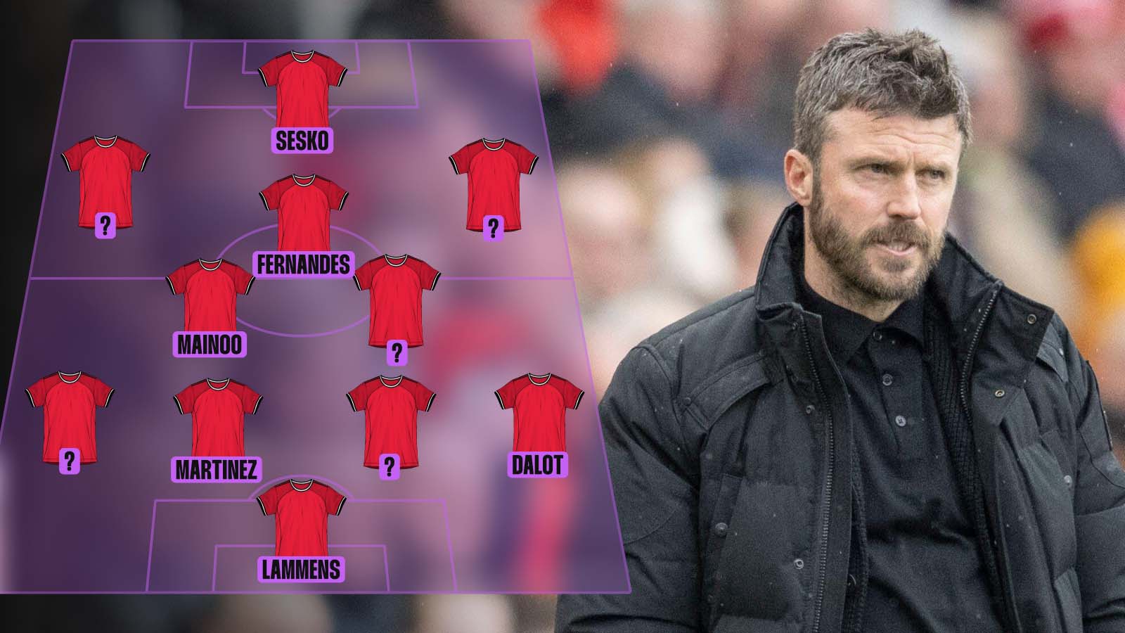 Man Utd's predicted XI under Michael Carrick should excite fans
