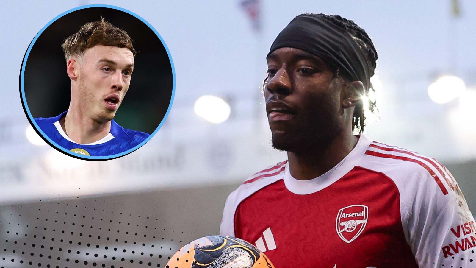 Arsenal stars snubbed as Madueke names his best teammates