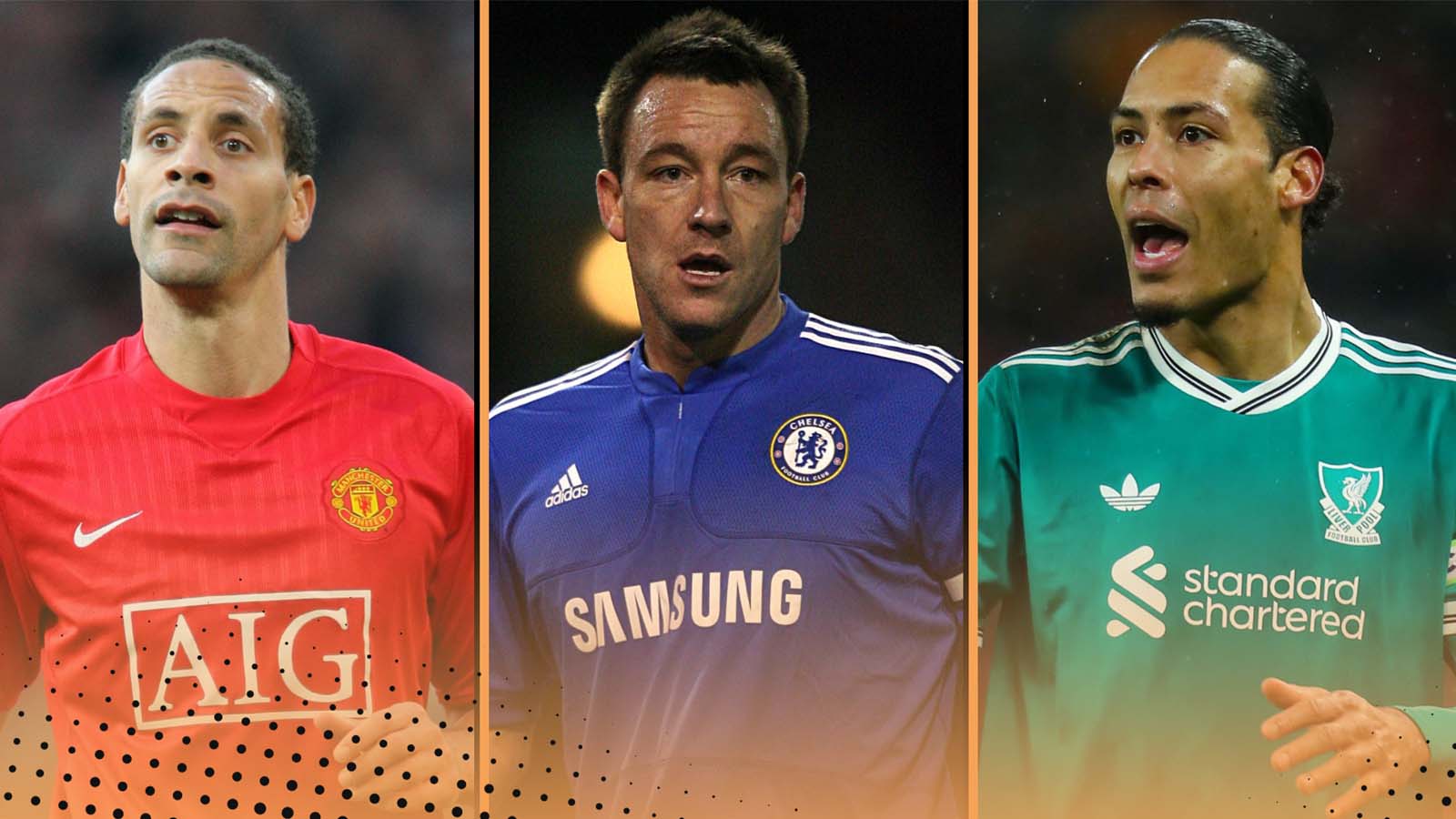 Best centre-backs in Premier League history RANKED: Terry or VVD?