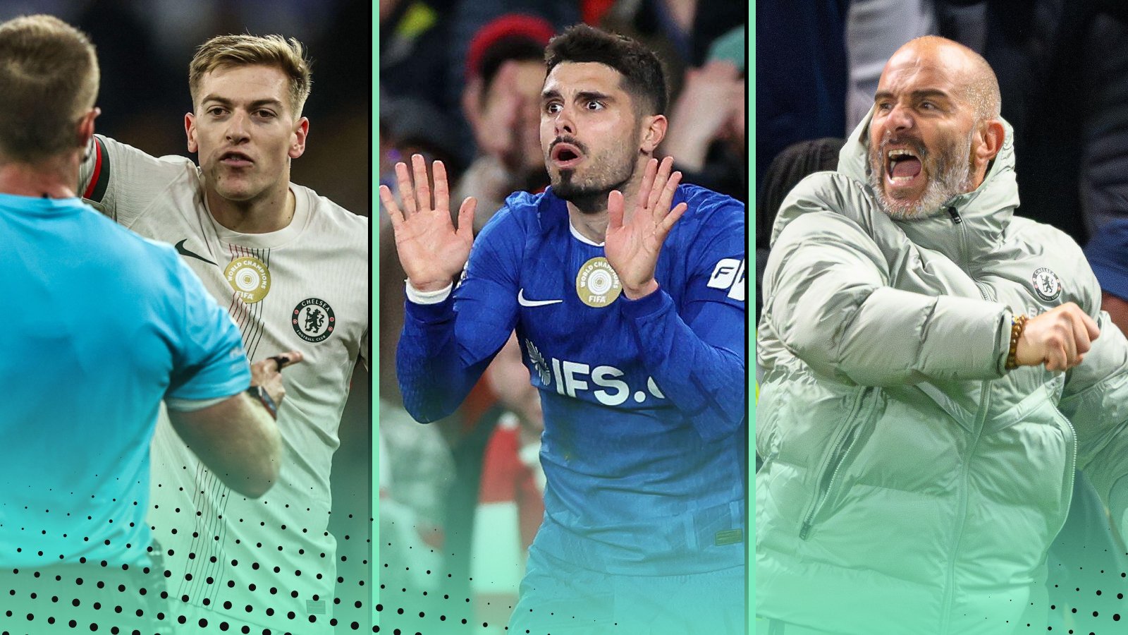 Chelsea's TEN red cards this season ranked by their ridiculousness