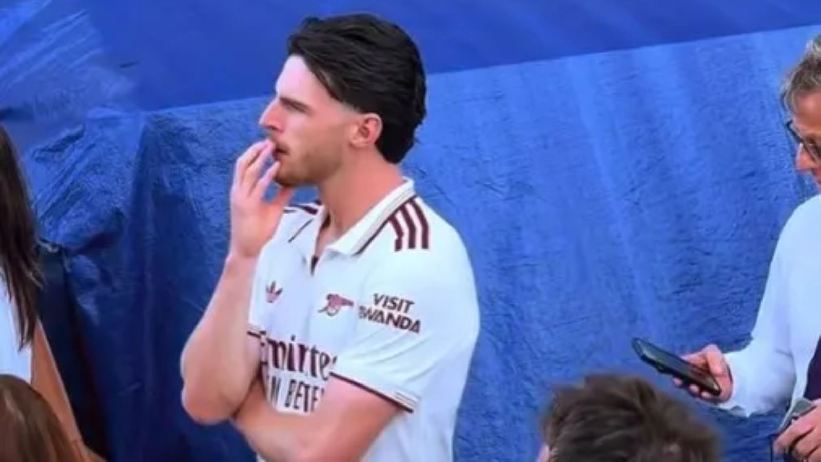 Declan Rice's reaction to West Ham's relegation was not performative